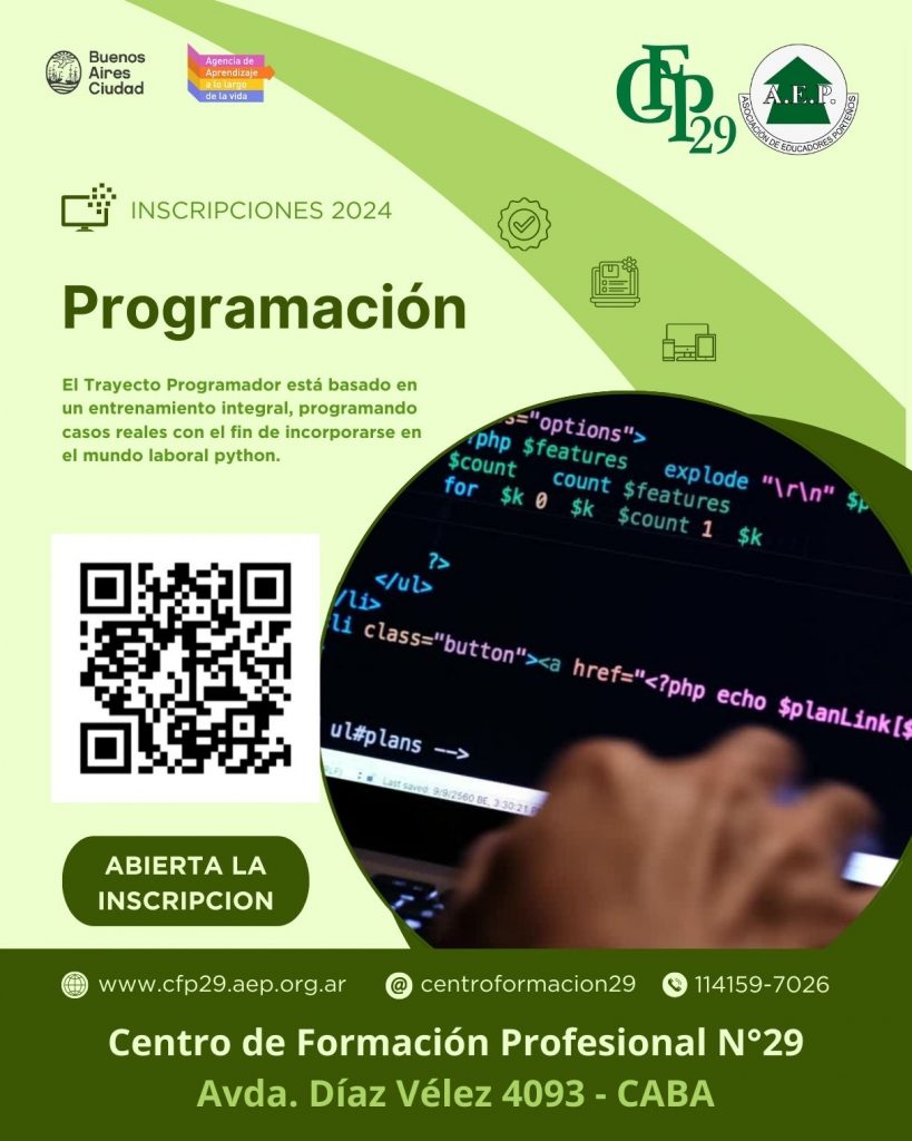 Programación - CFP 29